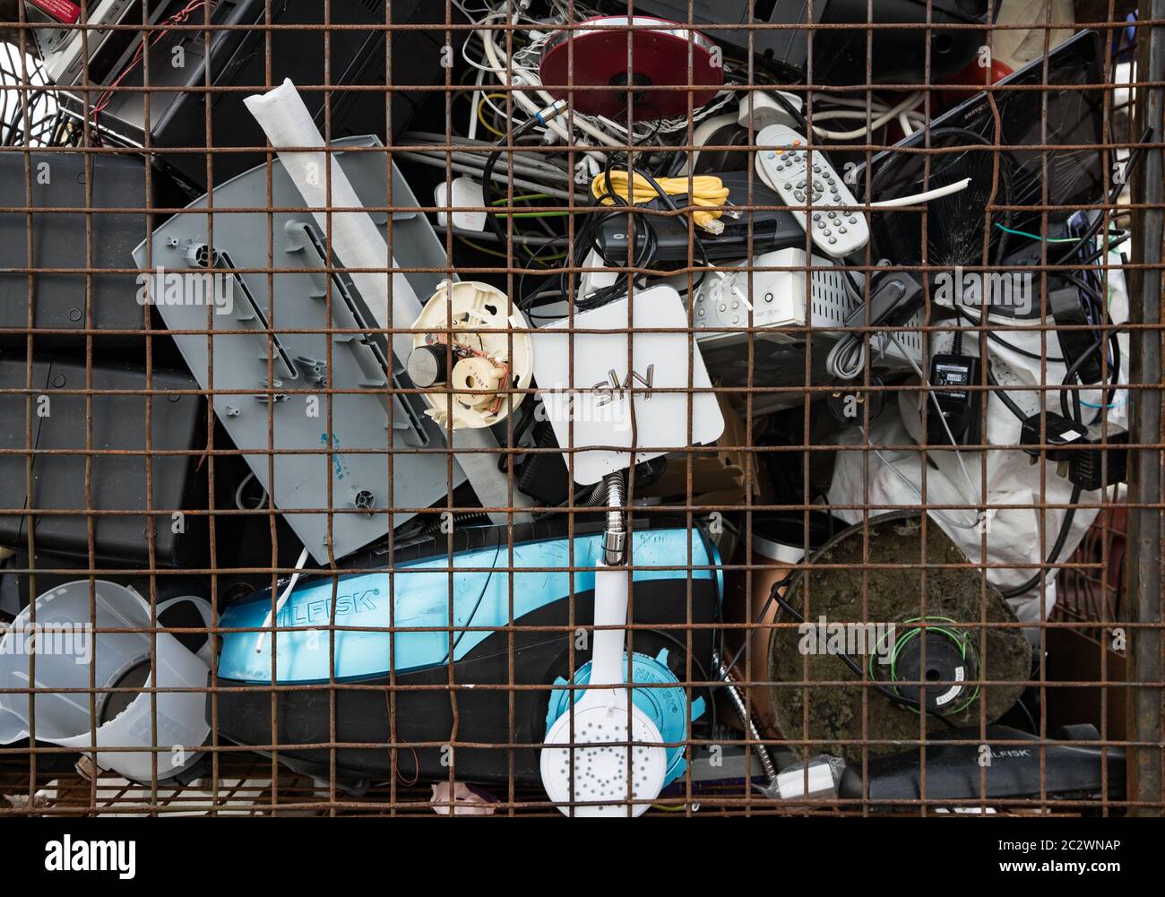 Listowel, Ireland - 19th July 2019: Electronics waste collection event ...