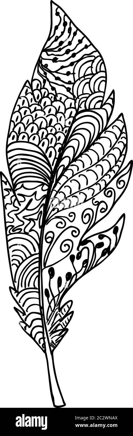 Printable Feather Mandala