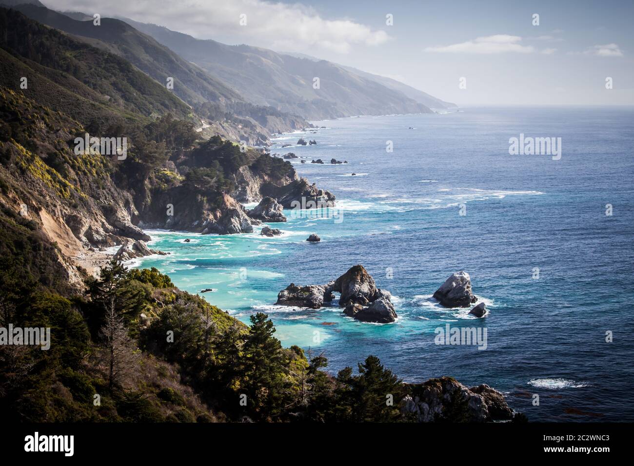 Beautiful coastal view big sur hi-res stock photography and images - Alamy