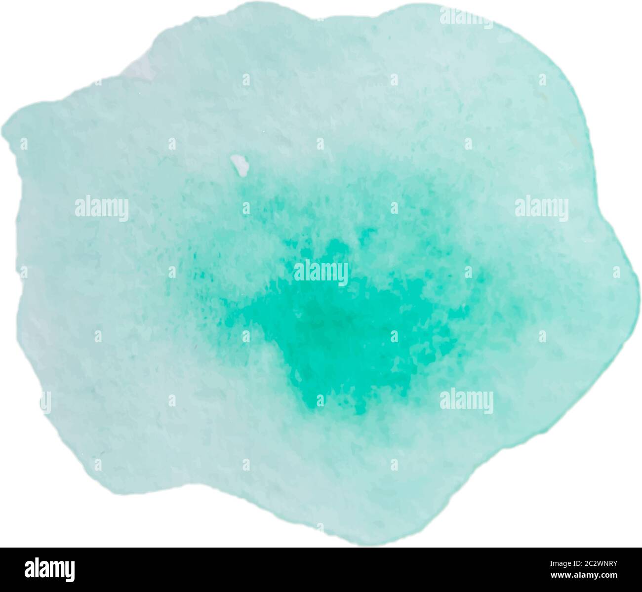 Turquoise blue paint splash isolated Stock Vector Images - Alamy