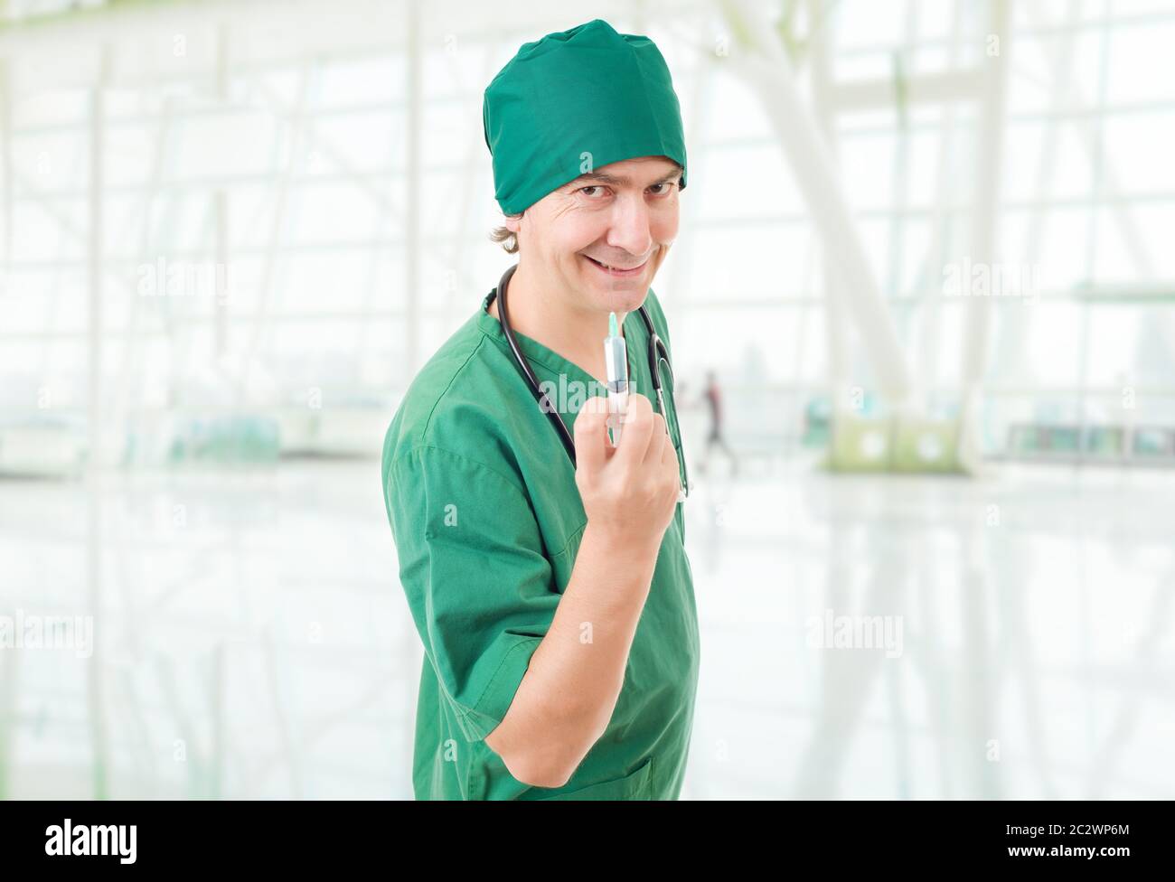 Mad Doctor Syringe High Resolution Stock Photography and Images - Alamy
