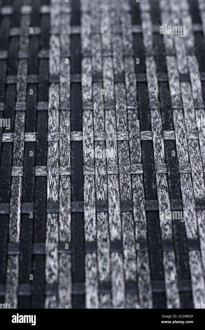 Rattan texture background, garden furniture design detail Stock Photo ...