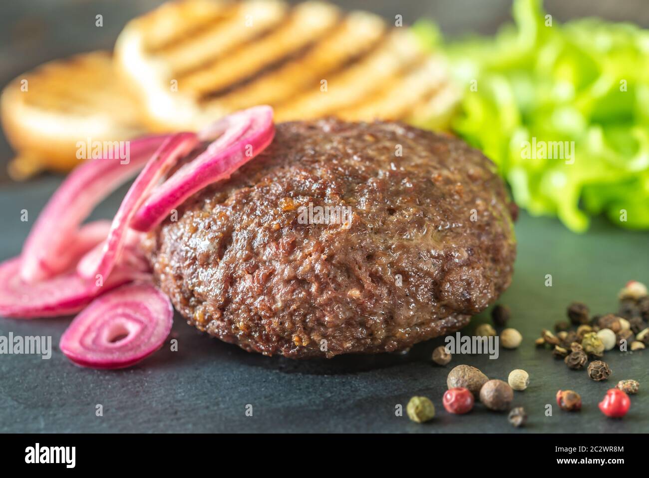 Hamburg steak hi-res stock photography and images - Alamy