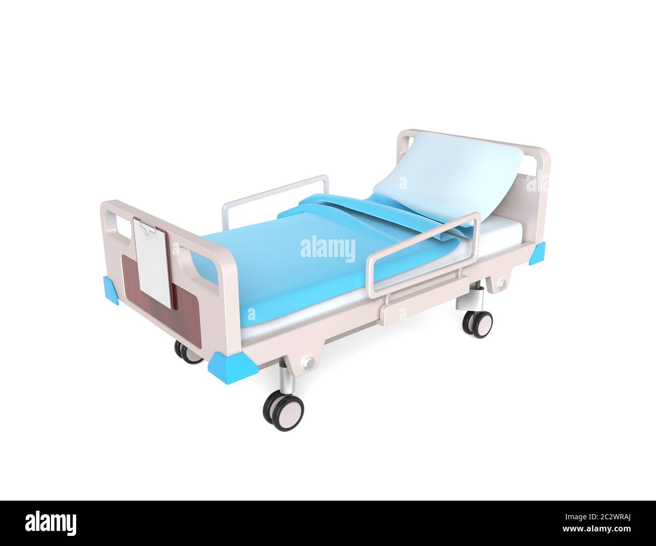 View of medical bed Cut Out Stock Images & Pictures - Alamy