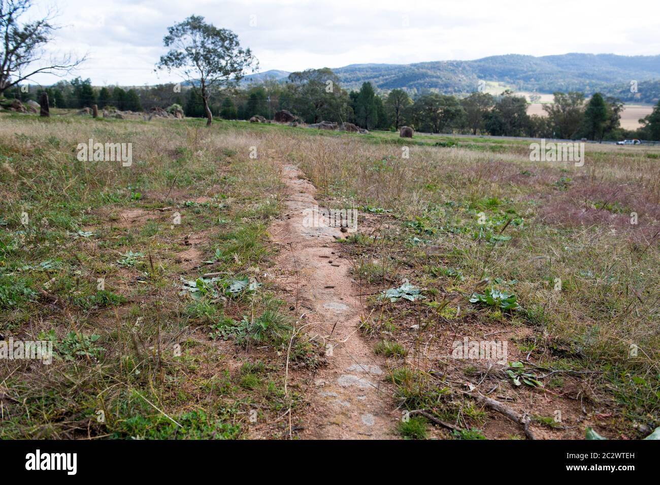 Escort Rock, place of the Gold Escort Robbery of 1862 near Eugowra, New ...