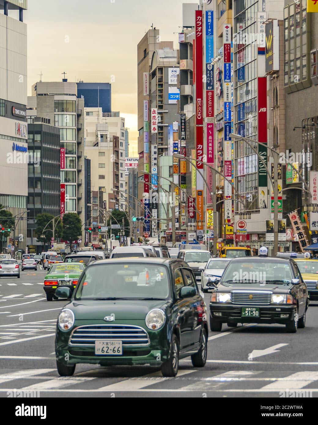 Taito District Urban Scene, Tokyo, Japan Stock Photo - Alamy