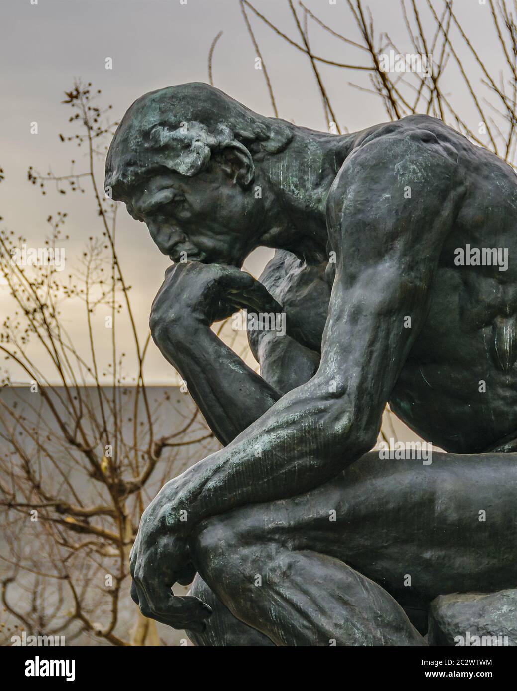 Japan the rodin sculpture hi-res stock photography and images - Alamy