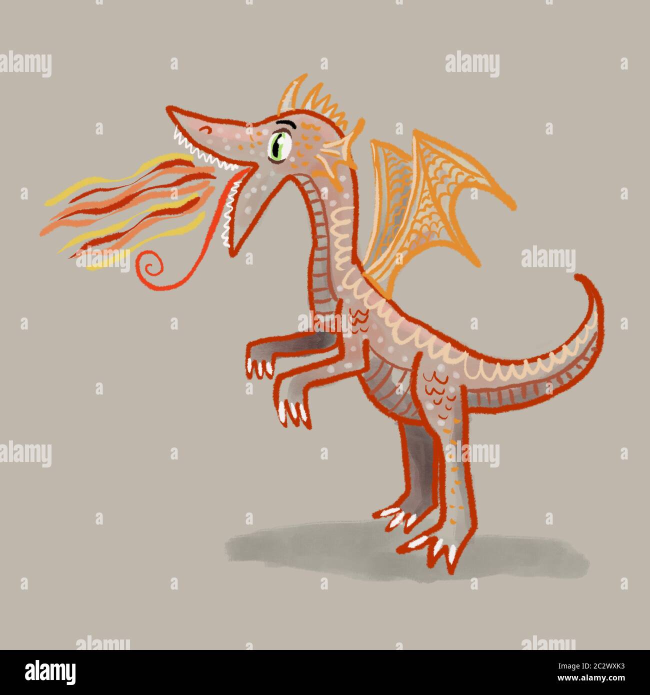 Fiery reptile hi-res stock photography and images - Alamy