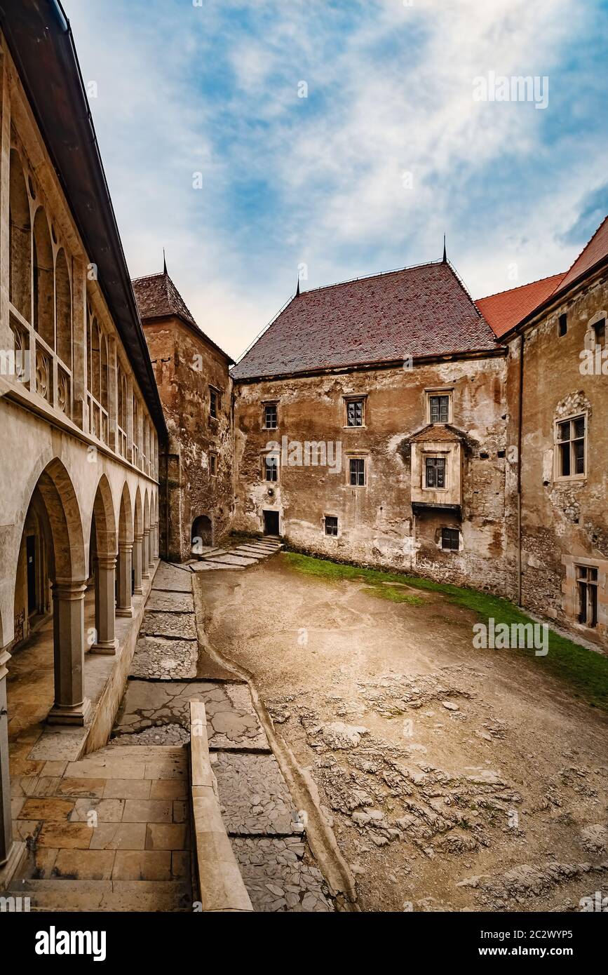 Fortress inner courtyard hi-res stock photography and images - Alamy