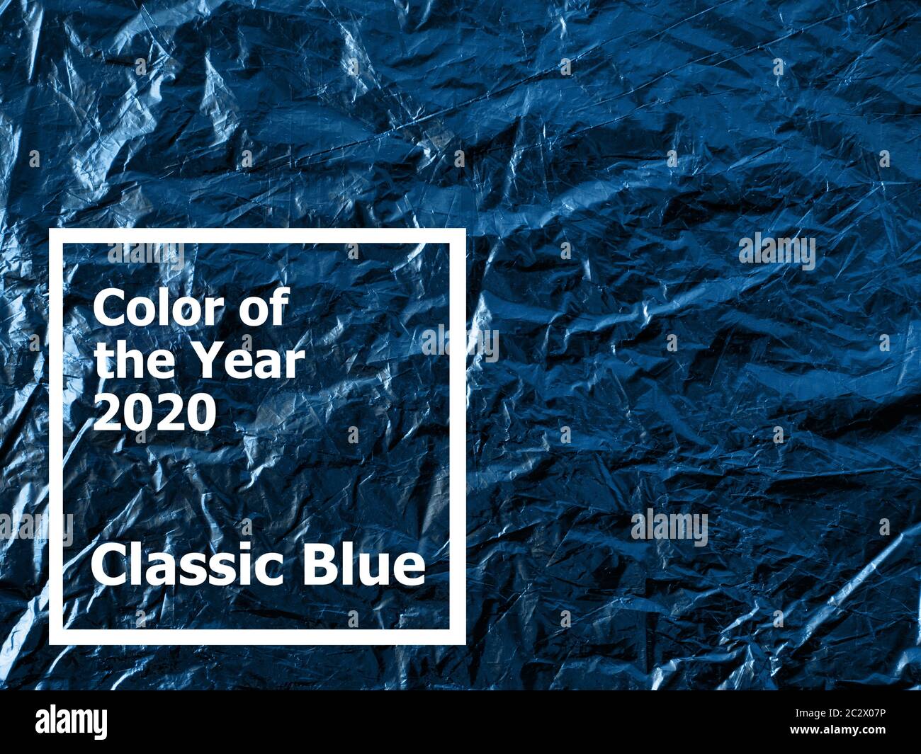 Color of year 2020 classic blue background Stock Photo - Alamy