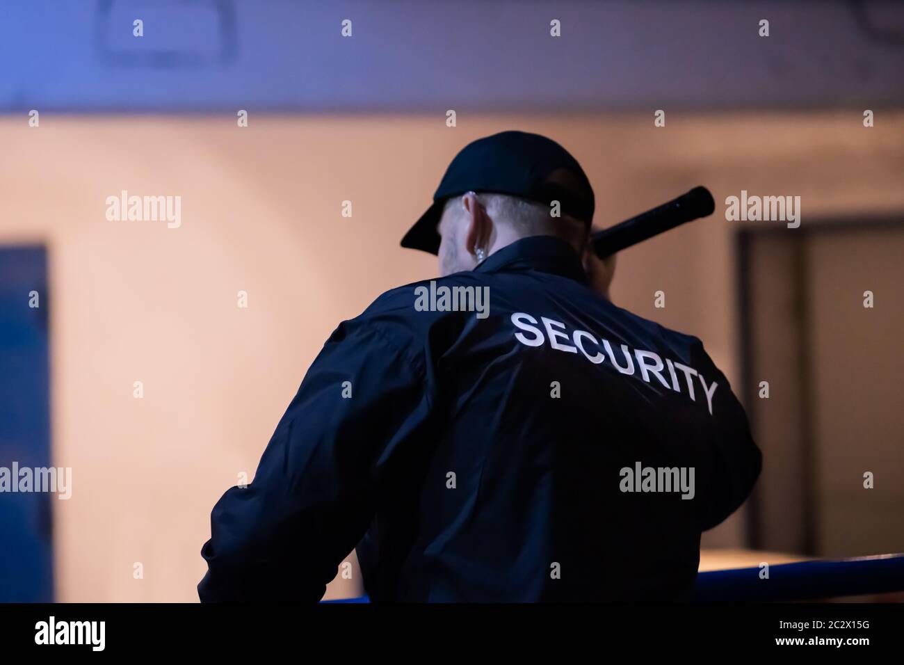 Security night guard at perimeter hi-res stock photography and images ...