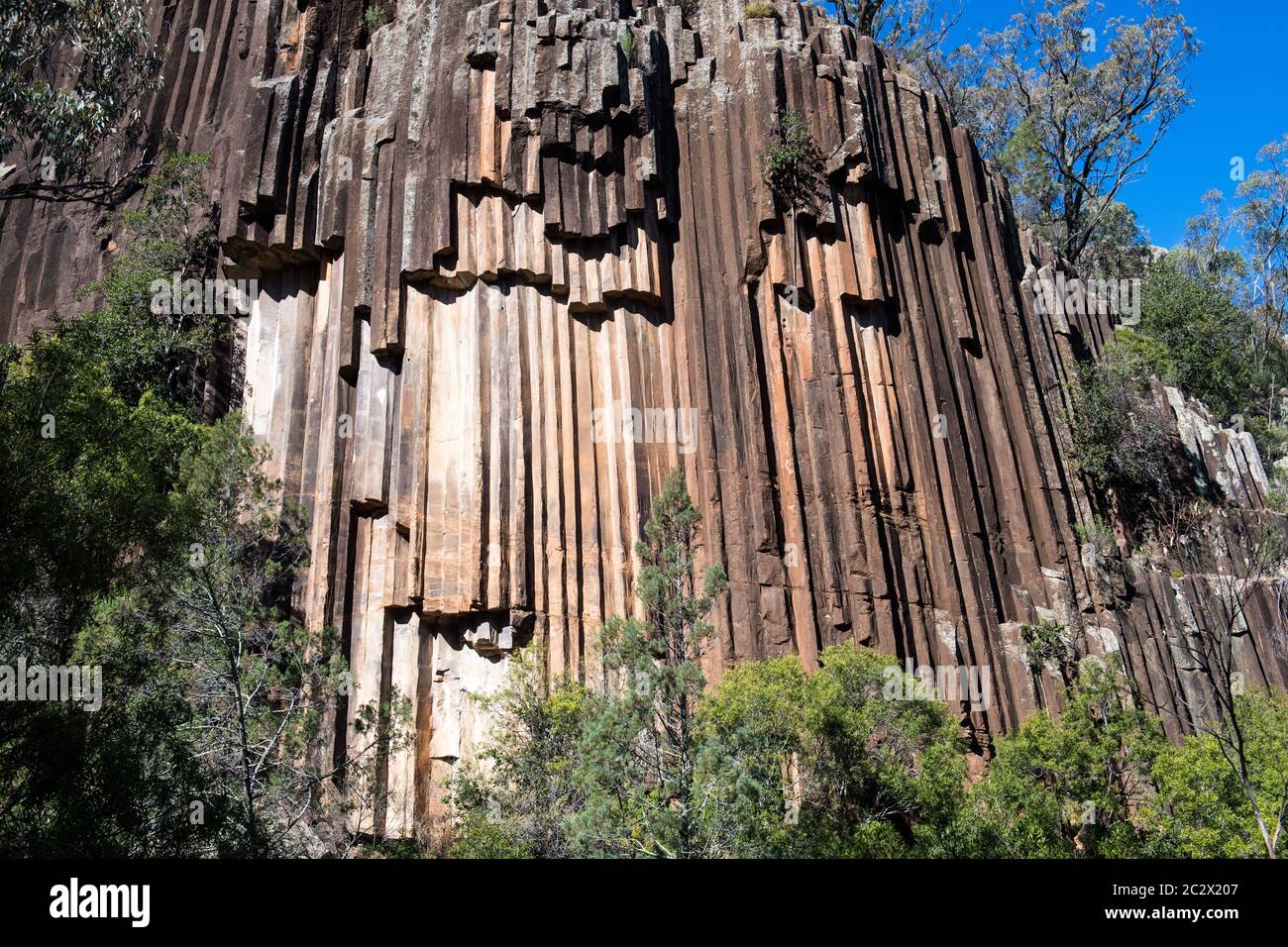 "Sawn Rocks" in Kaputar National Park near Narrabri, NSW, Australia ...