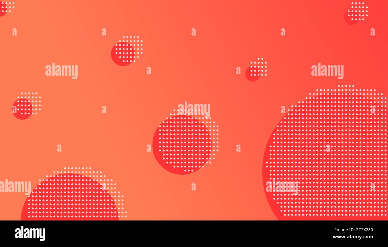 Colorful cartoon red splash background childish playground vector ...