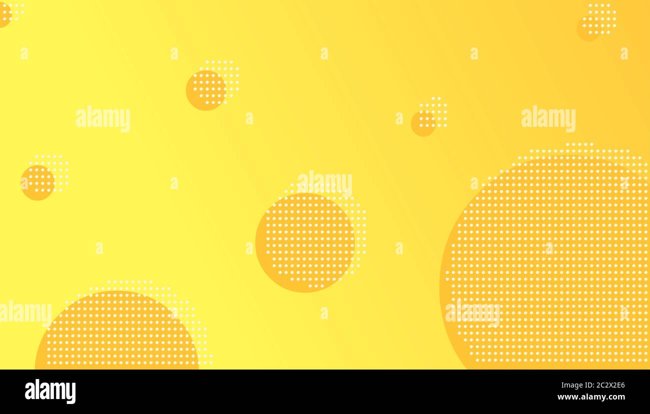 Colorful cartoon yellow splash background childish playground vector ...