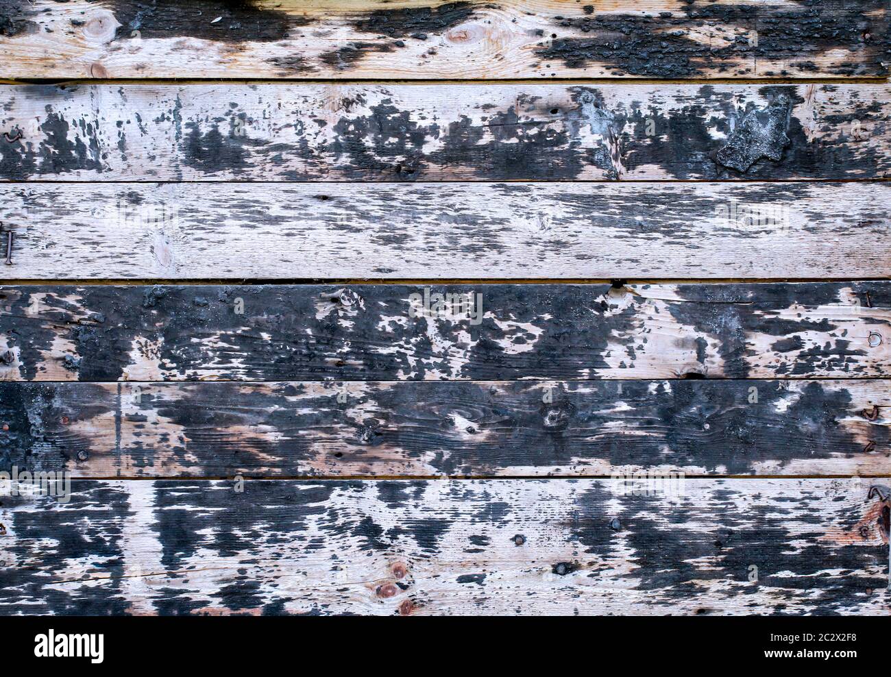a wooden wall made of weathered wooden boards, texture of wood, texture ...