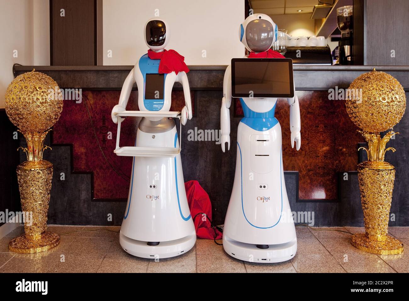 Service robots hi-res stock photography and images - Alamy