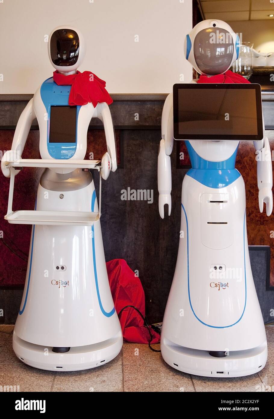 Service robots hi-res stock photography and images - Alamy