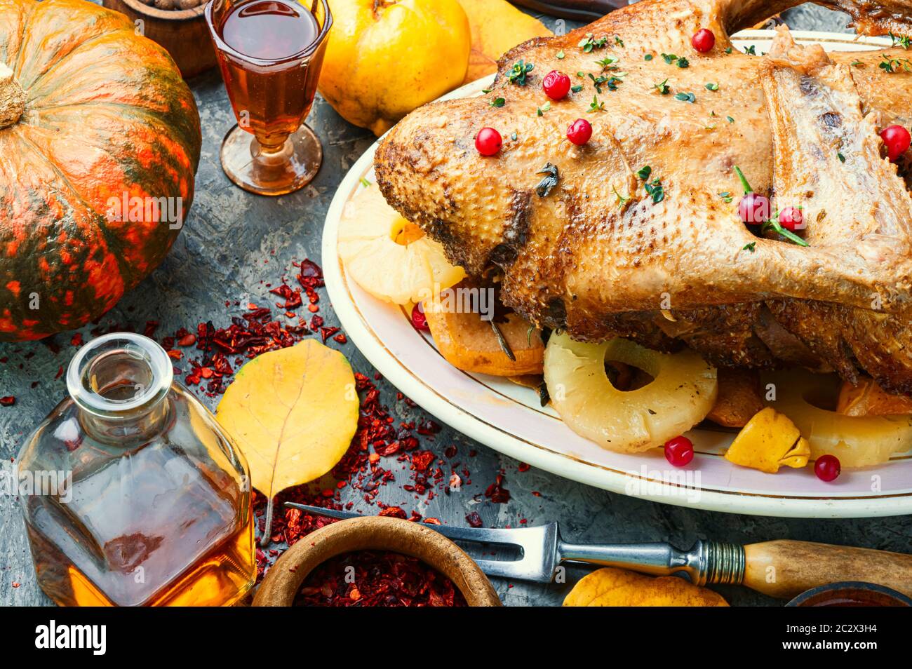 Homemade roast pineapple hi-res stock photography and images - Alamy