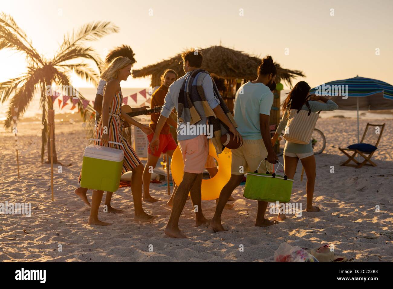 Group mixed race friends hi-res stock photography and images - Alamy