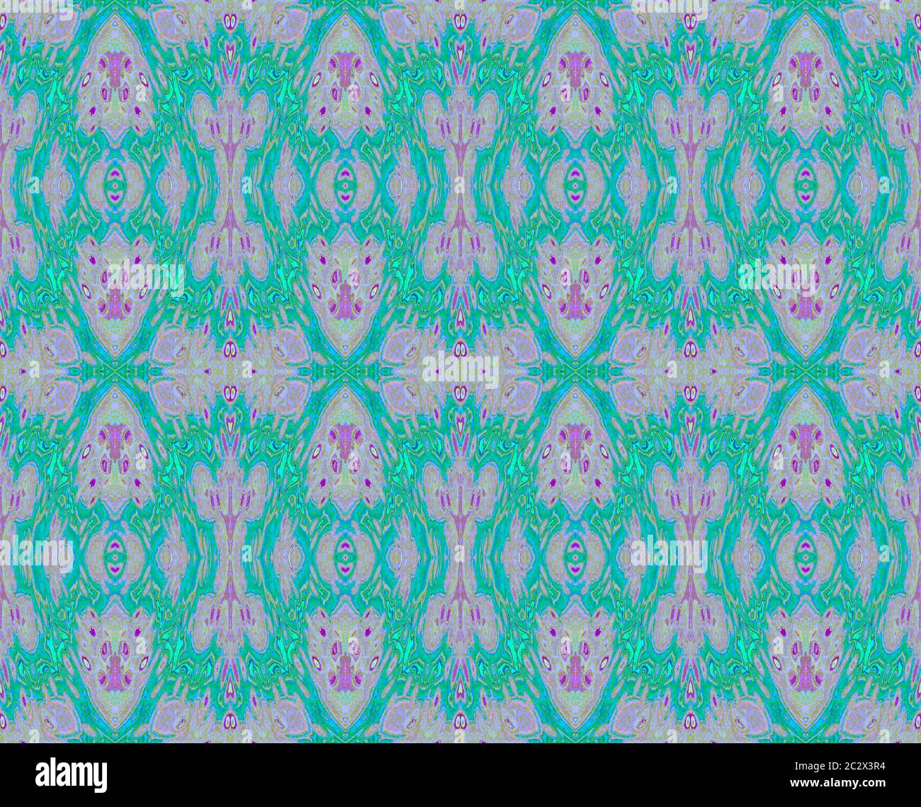 Turquoise green pattern hi-res stock photography and images - Alamy