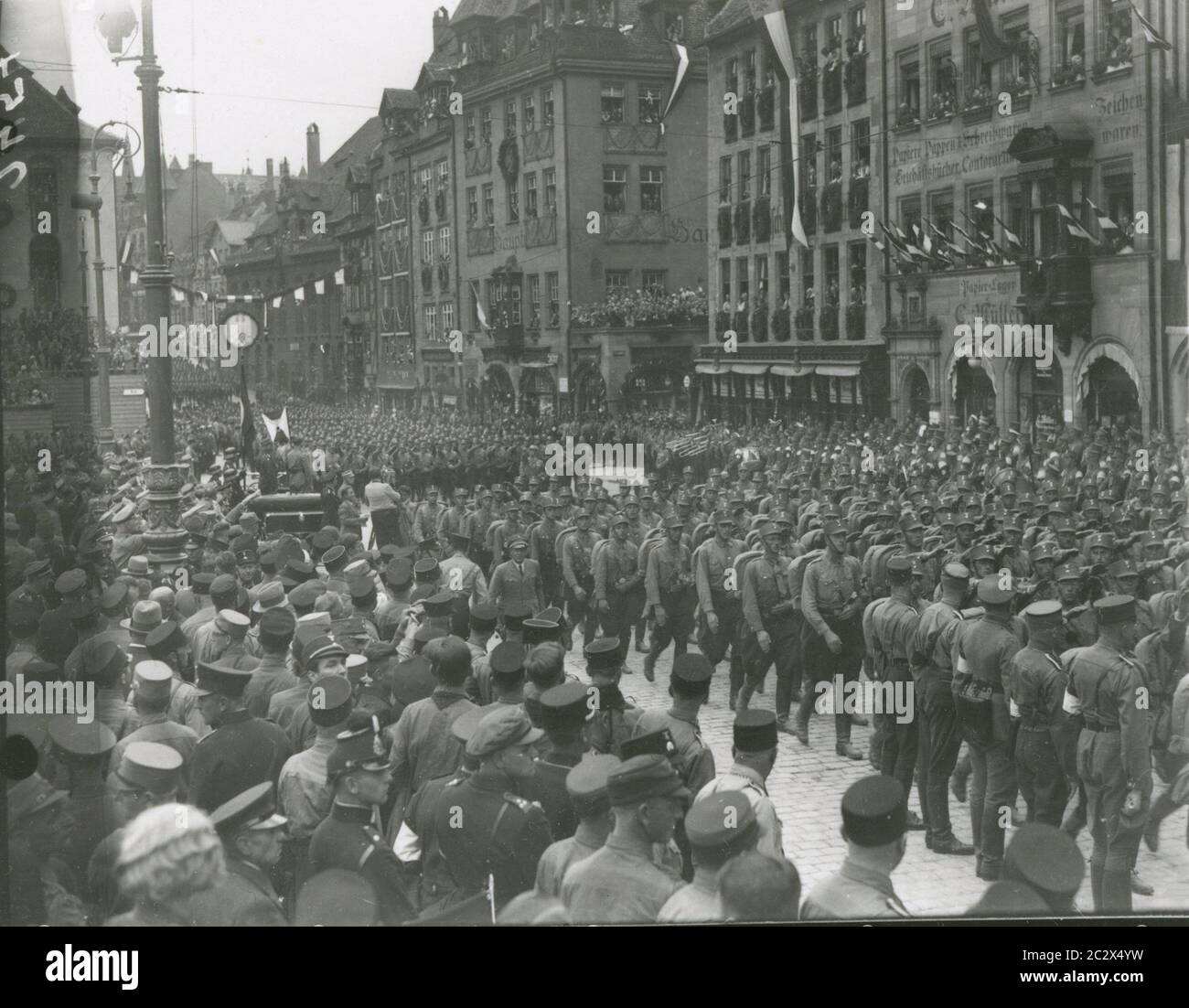 Pictures from the Nazi Party Rally in 1933 in Nuernberg Heinrich ...