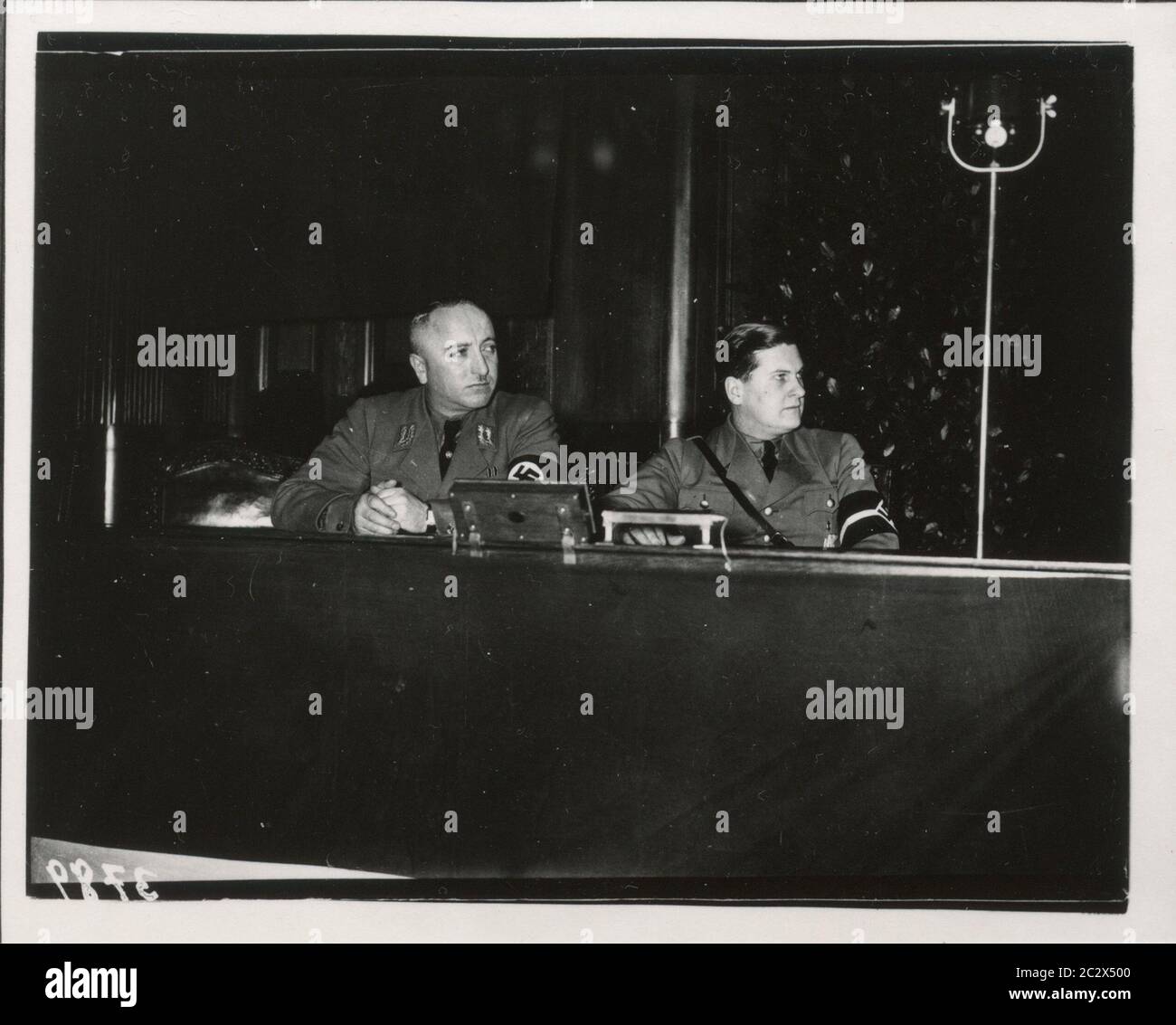 Reichsleiter Ley u. Reichs youth leader from Schirach Heinrich Hoffmann ...