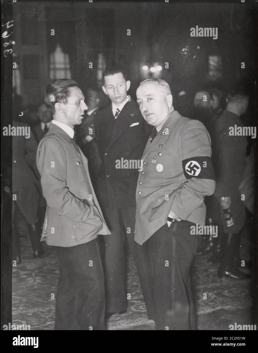 Secondment with Hitler - Ley, u. Geobbels Heinrich Hoffmann Photographs ...