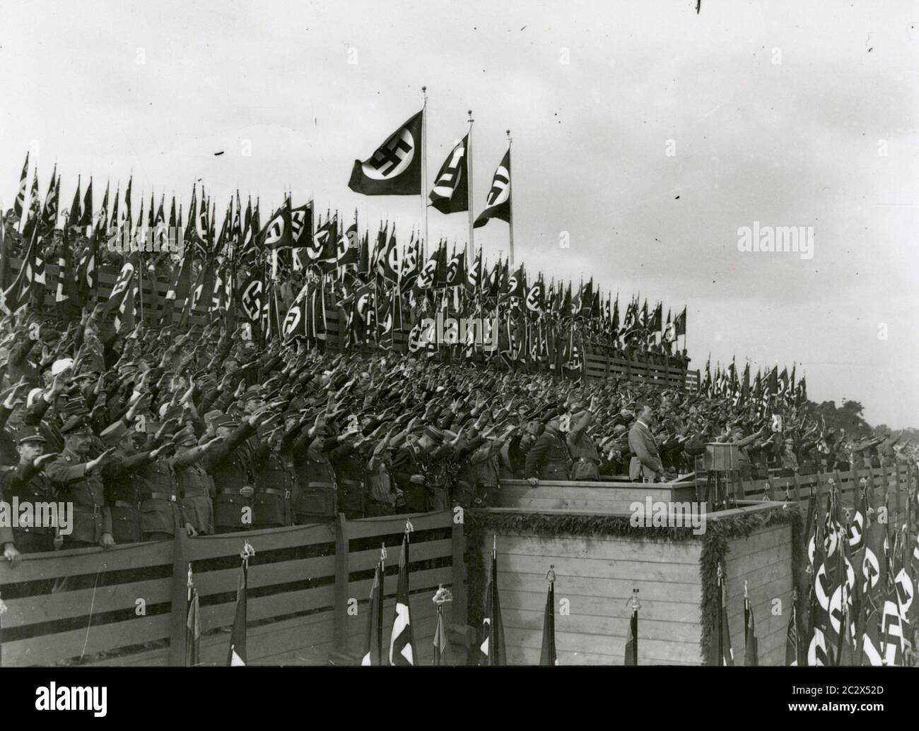 Pictures from the Nazi Party Rally in 1933 in Nuernberg - rally on the ...