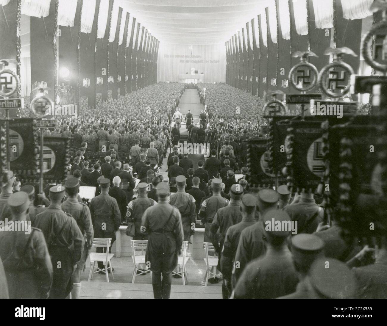 Pictures from the Nazi Party Rally in 1933 in Nuernberg - Party ...