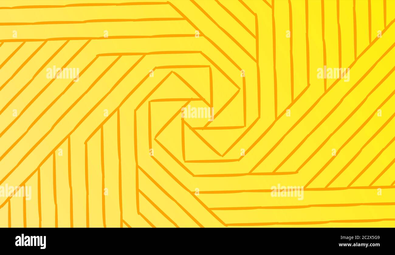 Cartoon vector yellow circuit board illustration background. Abstract ...