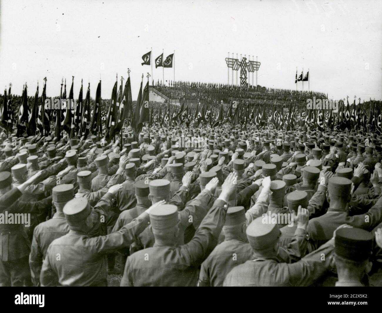 Pictures from the Nazi Party Rally in 1933 in Nuernberg Heinrich ...
