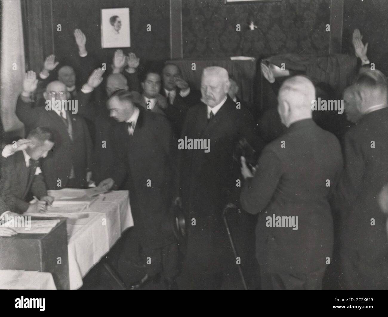 Reichstag election and referendum on November 12, 1936 ...