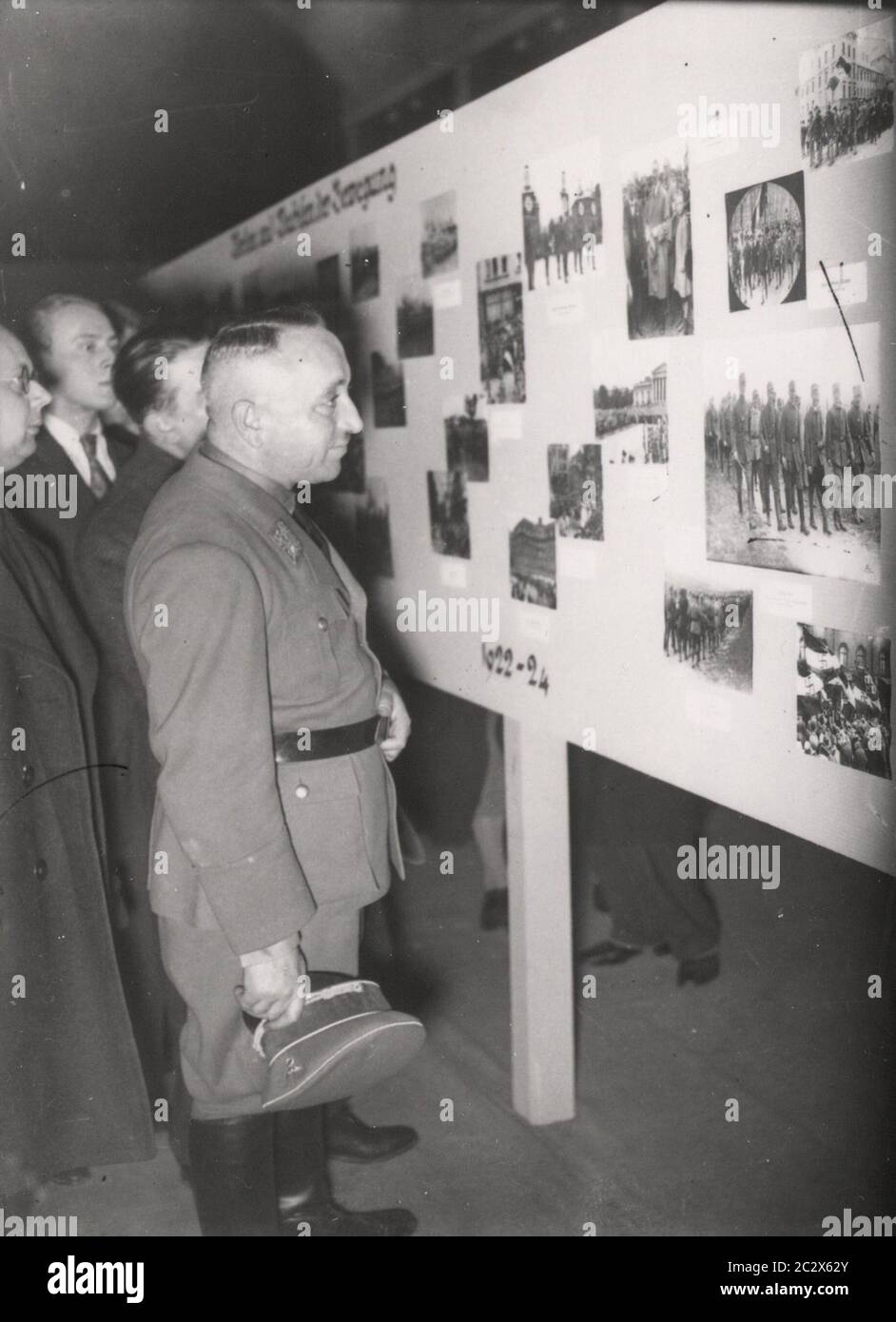 Ley visits the exhibition Heinrich Hoffmann Photographs 1933 Adolf ...