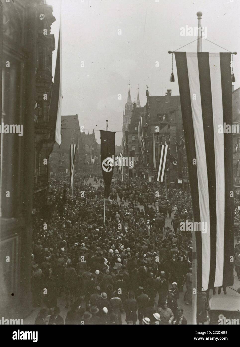 Pictures from the Nazi Party Rally in 1933 in Nuernberg Heinrich ...