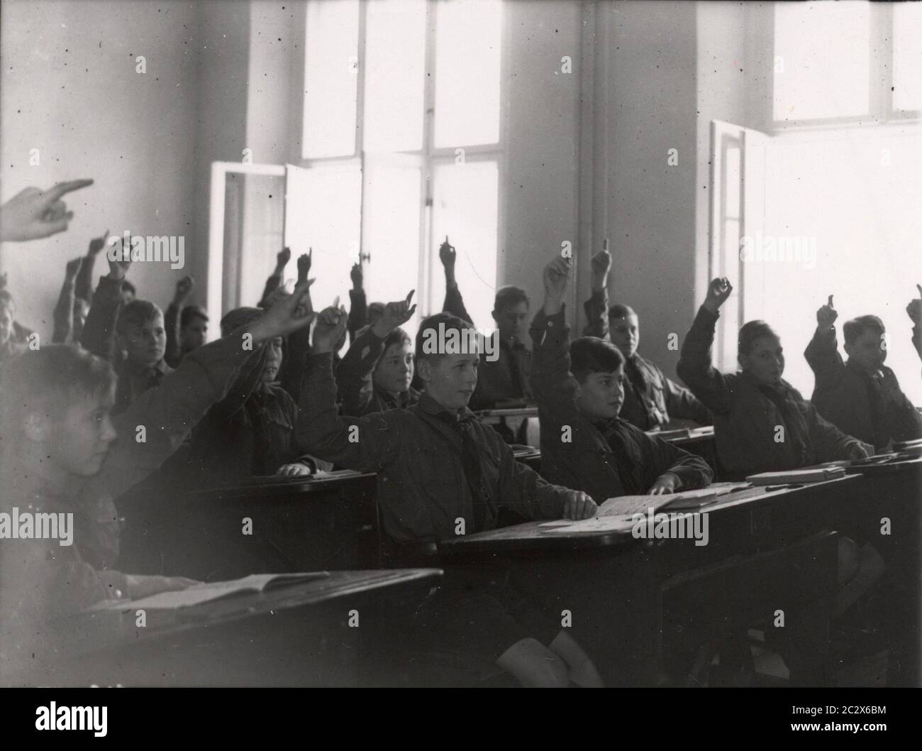 Hitler Youth School Heinrich Hoffmann Photographs 1933 Adolf Hitler's ...