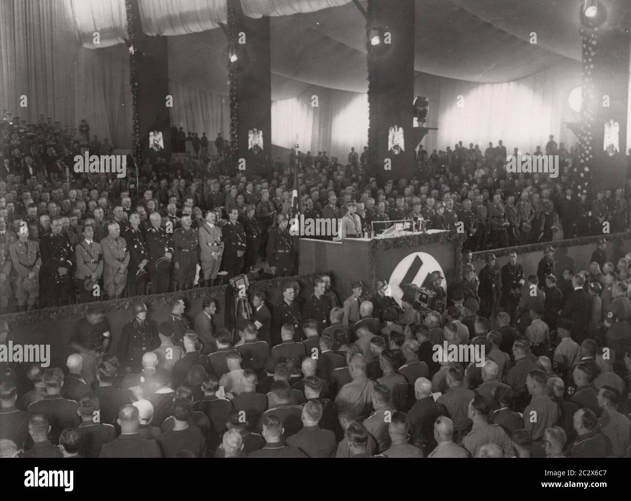 Pictures from the Nazi Party Rally in 1933 in Nuernberg Heinrich ...