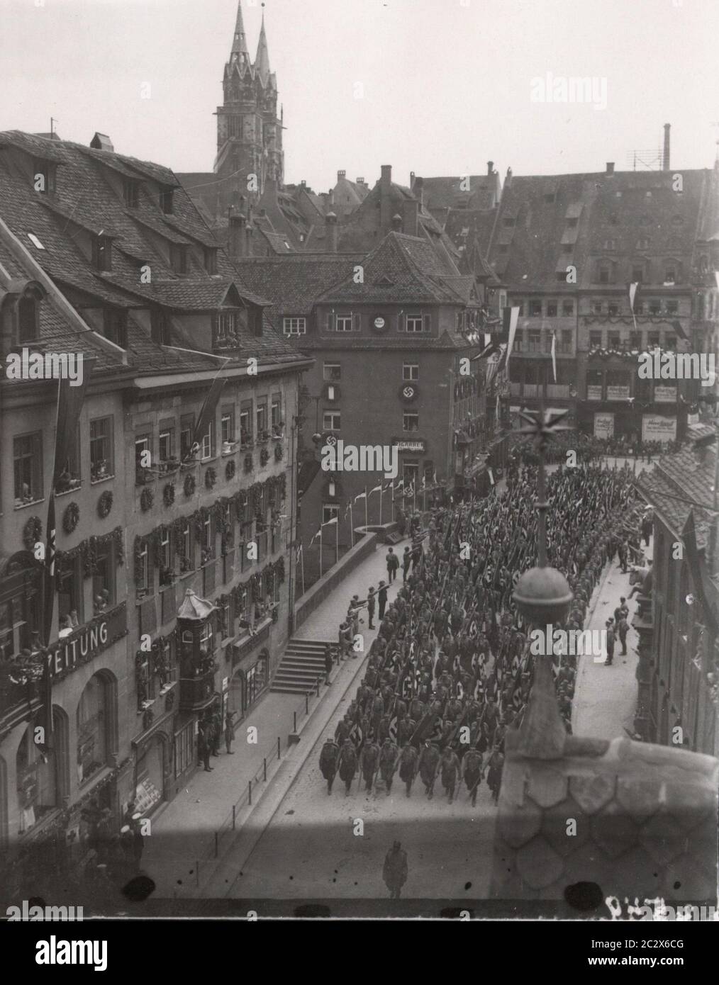 Pictures from the Nazi Party Rally in 1933 in Nuernberg Heinrich ...