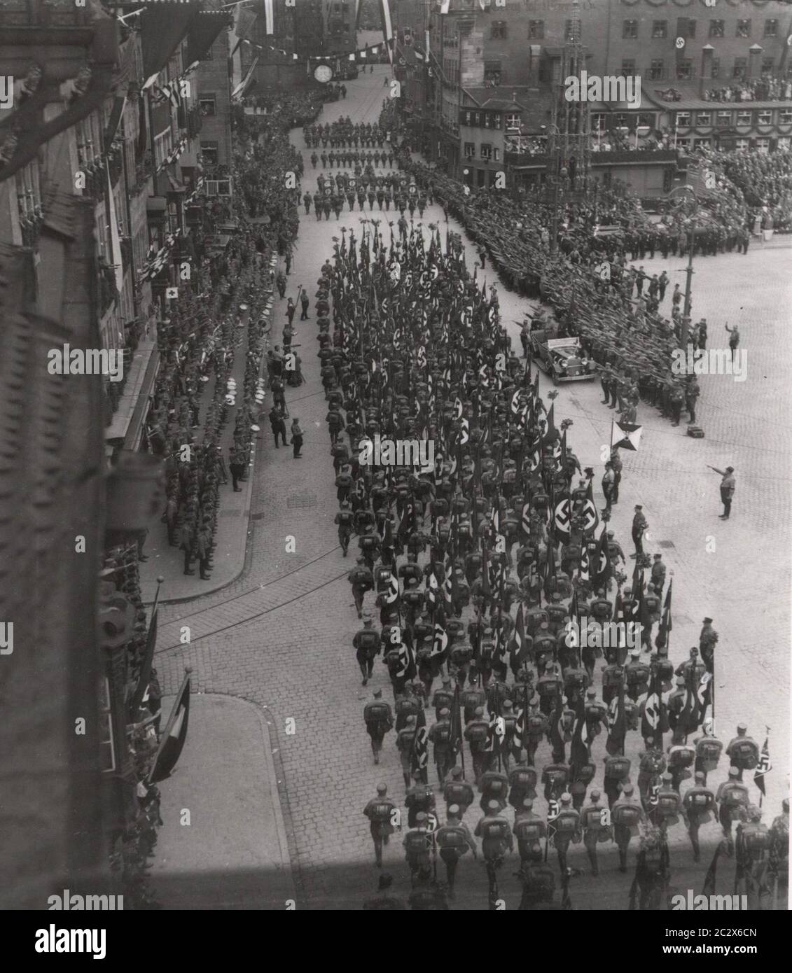 Pictures from the Nazi Party Rally in 1933 in Nuernberg Heinrich ...