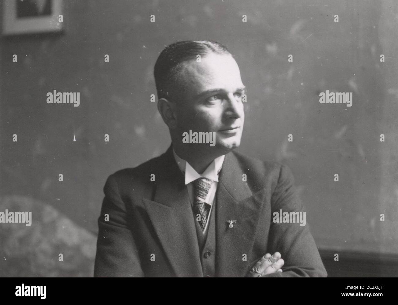 Portrait of men Heinrich Hoffmann Photographs 1933 Adolf Hitler's ...