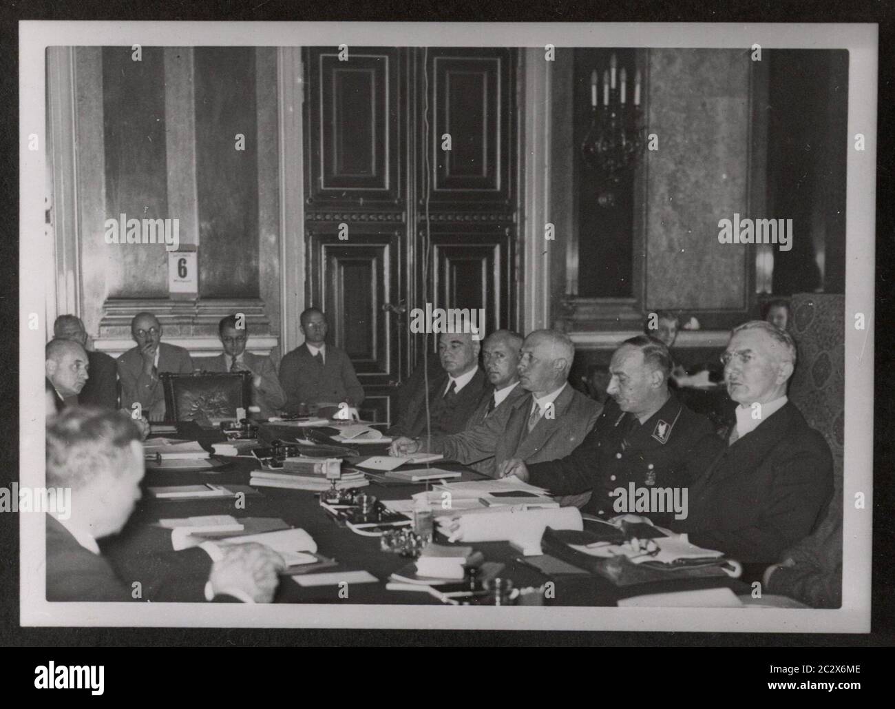 Meeting at the Reichsbank Berlin State Secretary Keppler - Reich ...