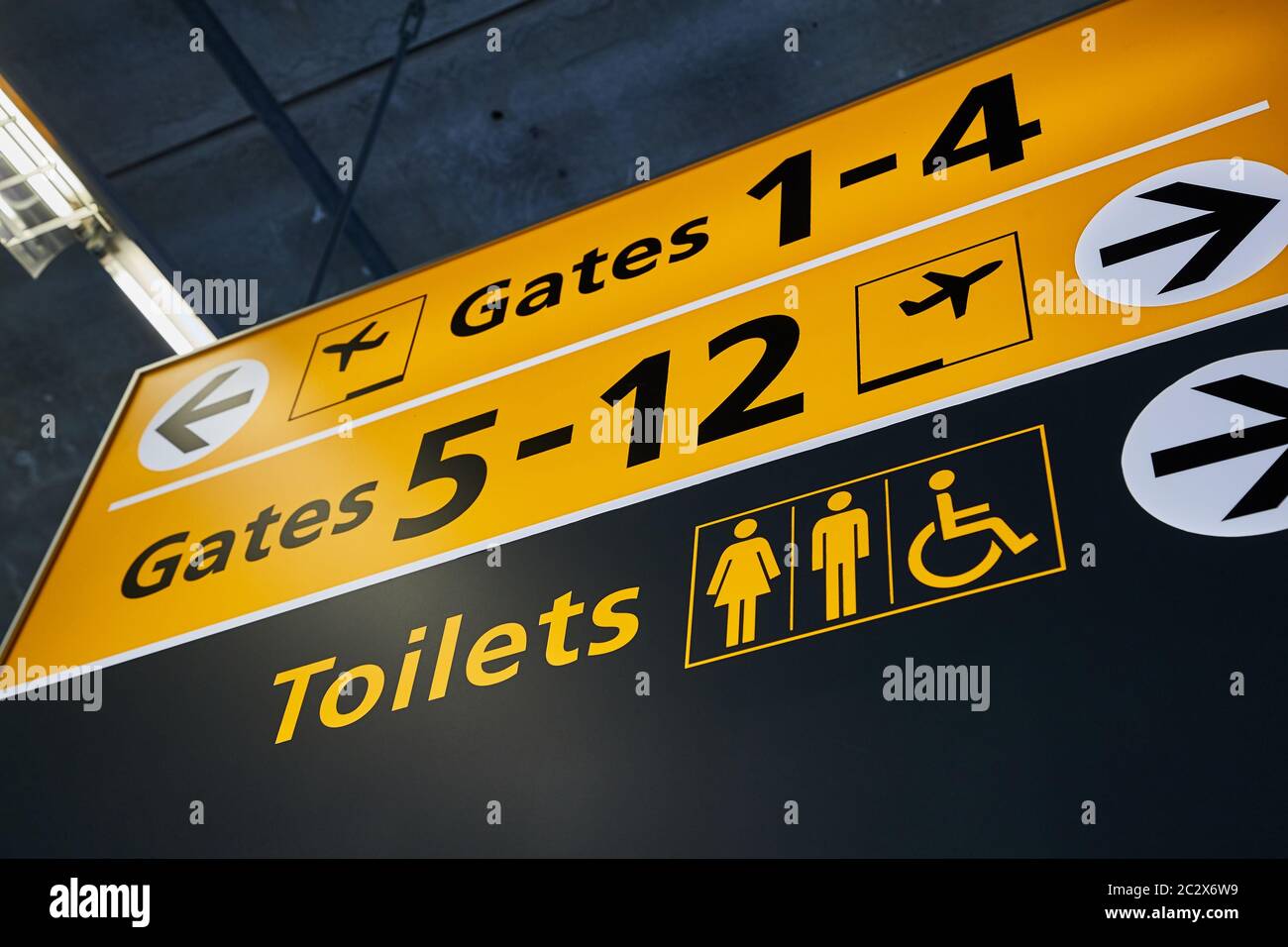 Airport Gate Signs