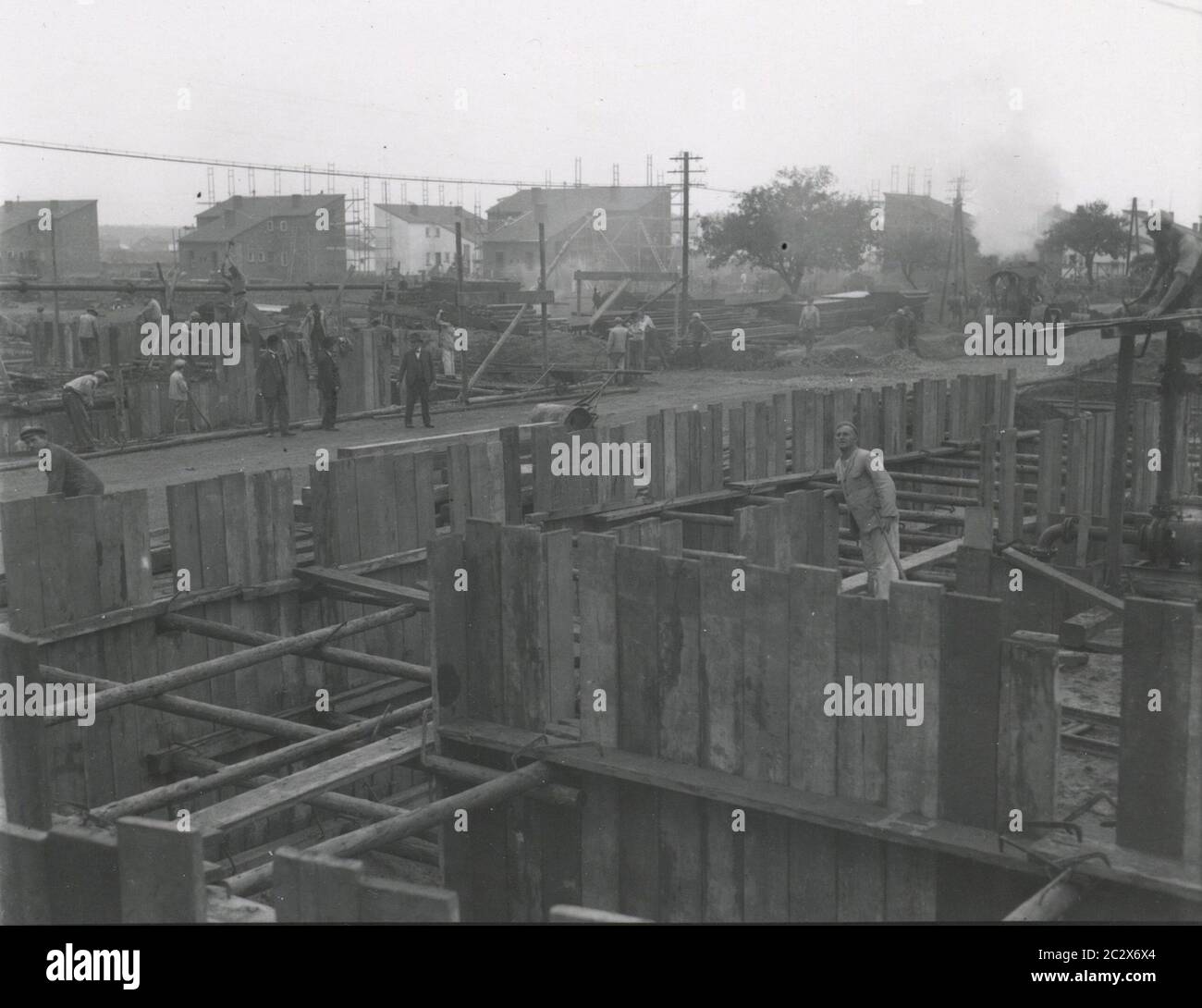 Groundbreaking for the Reichsautobahn Heinrich Hoffmann Photographs ...