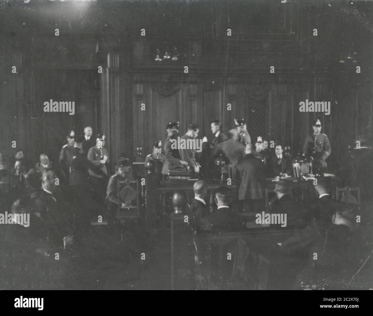 Reichstag fire process Heinrich Hoffmann Photographs 1933 Adolf Hitler ...