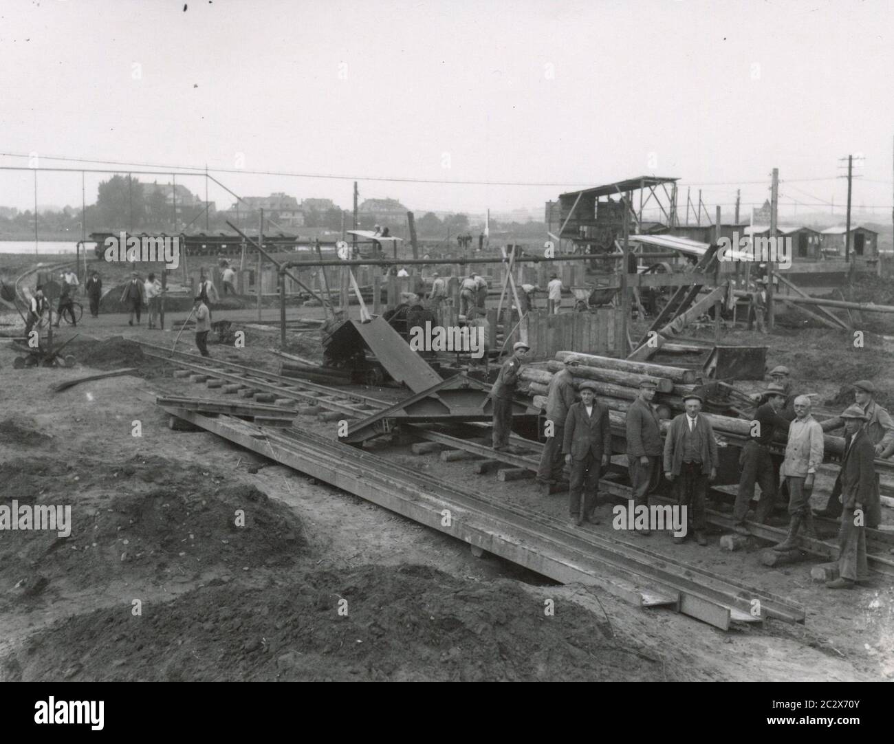 Groundbreaking for the Reichsautobahn Heinrich Hoffmann Photographs ...