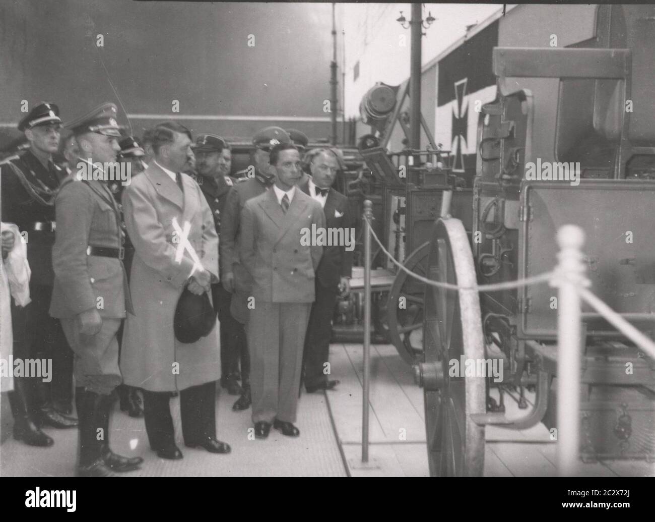 Hitler visits the radio exhibition Berlin - Hitler Heinrich Hoffmann ...