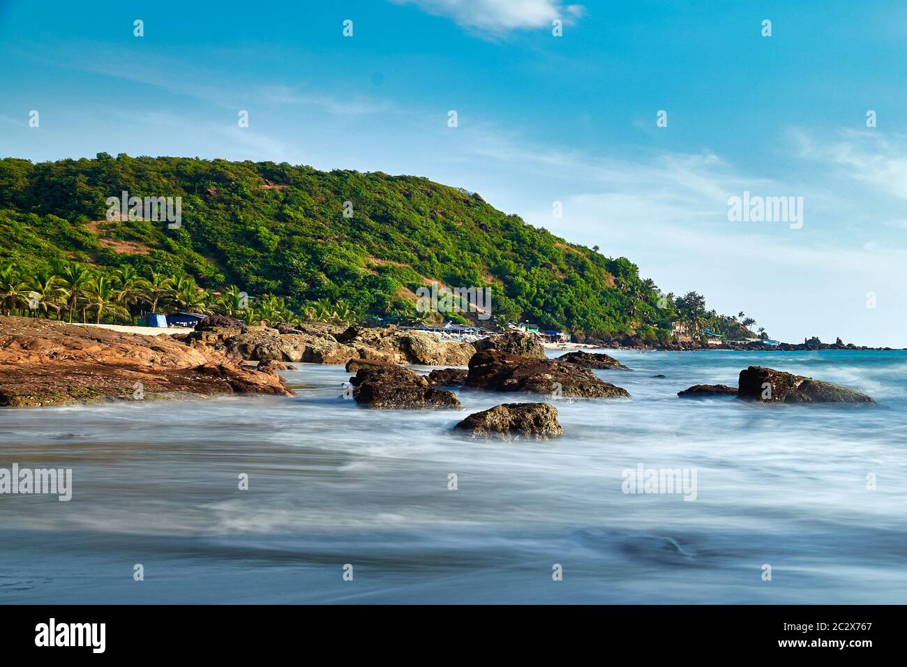 Coco beach goa hi-res stock photography and images - Alamy