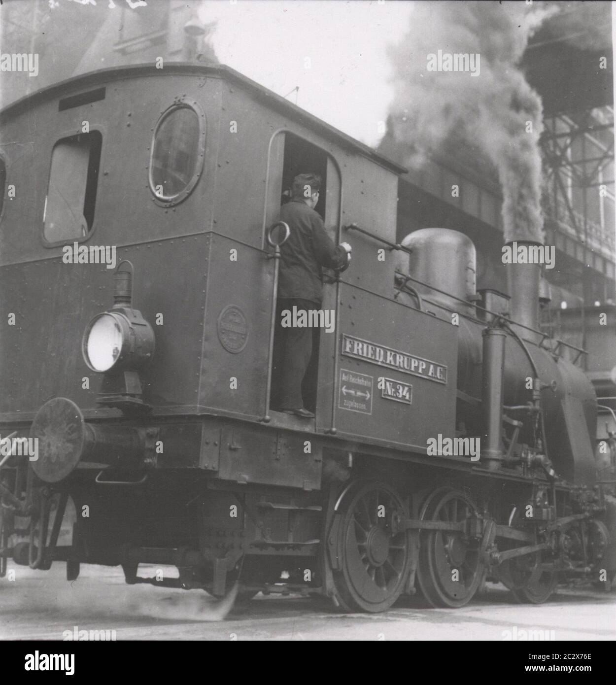 Iron works at the Krupp works in Essen Heinrich Hoffmann Photographs ...