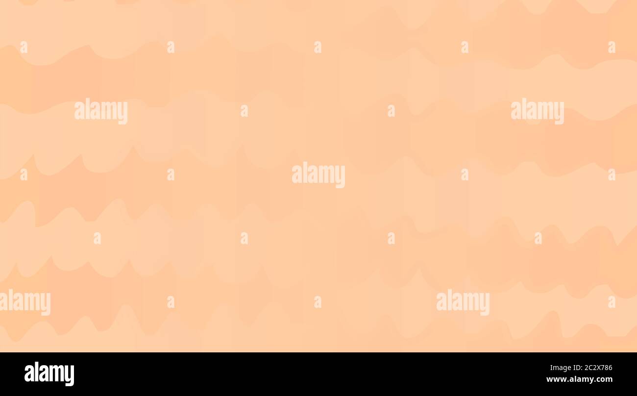 Orange abstract background wave, 2d illustration hd wallpaper vector ...