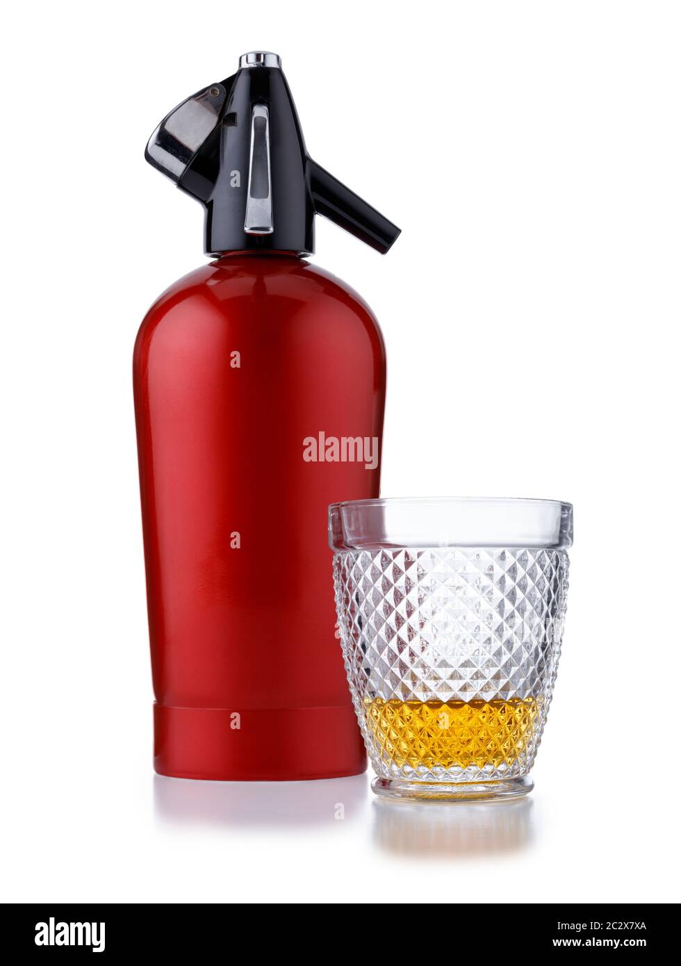 Red soda siphon hi-res stock photography and images - Alamy