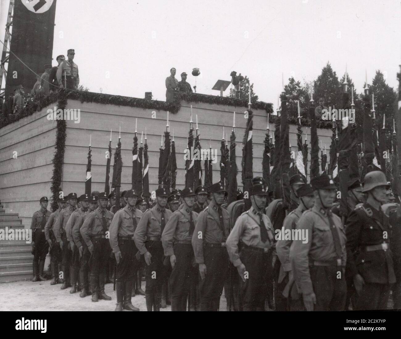 Pictures from the Nazi Party Rally in 1933 in Nuernberg Heinrich ...